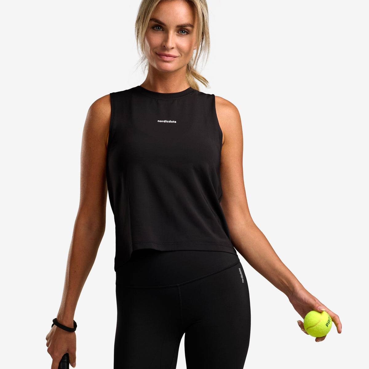Elegance Tank-Top Black – nordicdots™