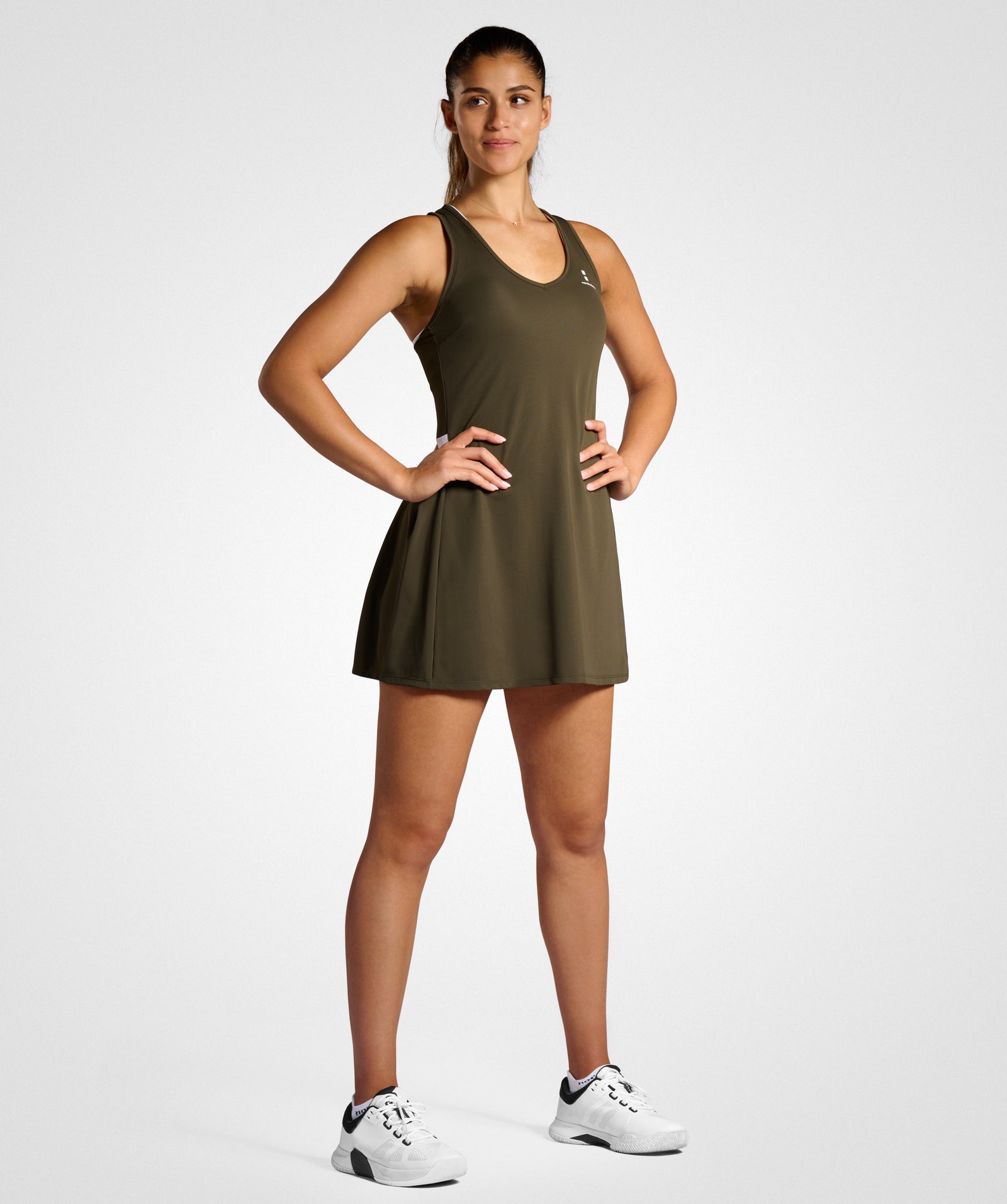 Elegance Dress - Olive