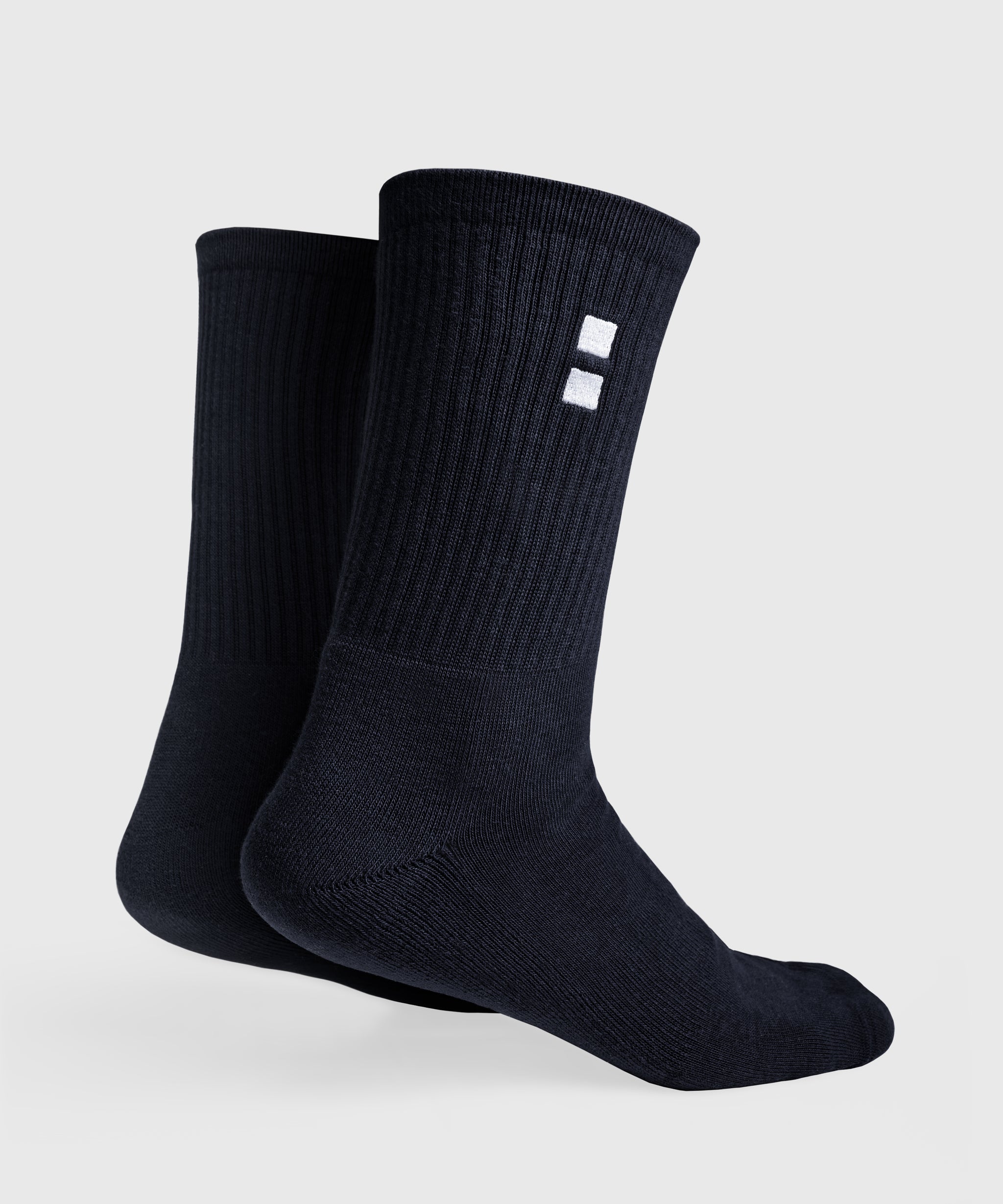 Club Socks 2-Pack Black
